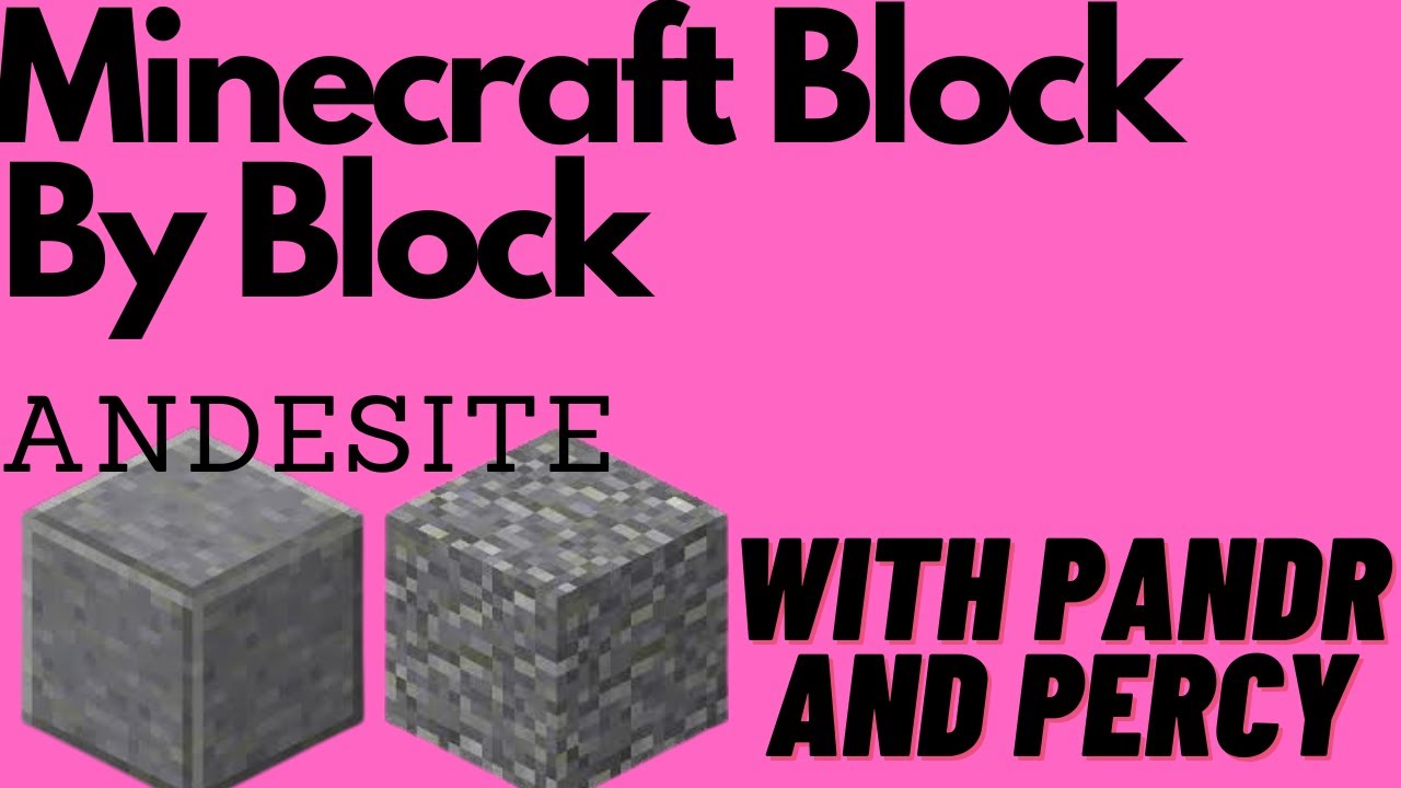 Minecraft Block By Block Podcast # 1 - Andesite - YouTube
