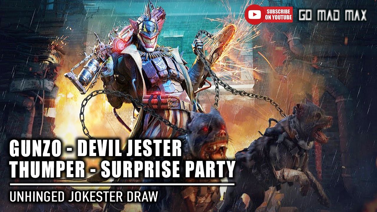 *NEW* UNHINGED JOKESTER DRAW TO GET LEGENDARY GUNZO DEVIL JESTER IN ...
