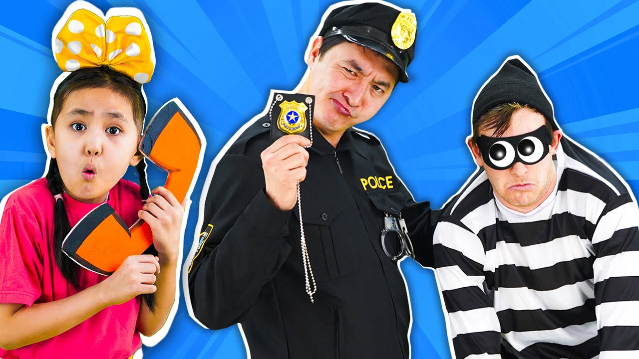 Police Officer Song 👮‍♂️🚓🚨 + Wheels On The Bus | Best Kids Songs And ...