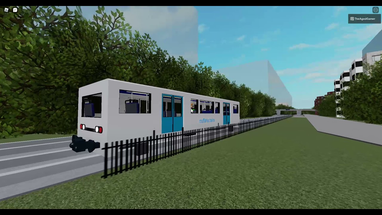 Roblox. Automatic Subway 2. MRT Train Ride From Lenmarket To Nala ...