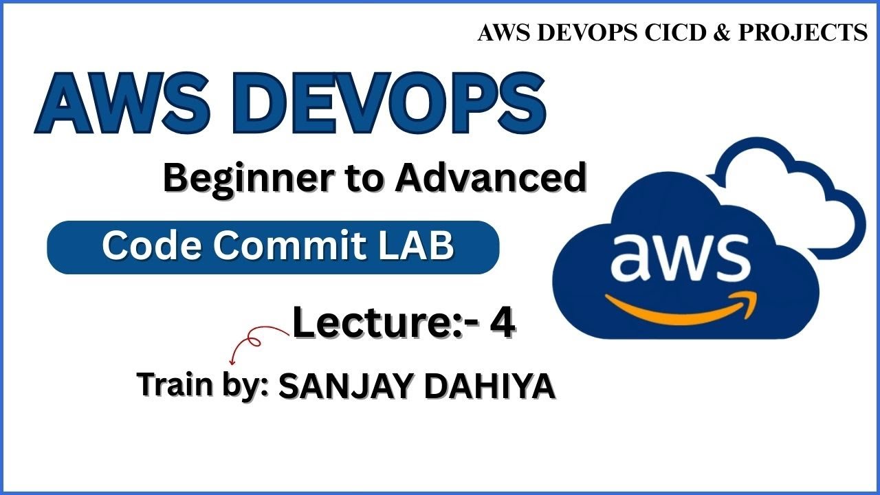 Lecture 4 AWS DevOPS Code Commit LAB - YouTube