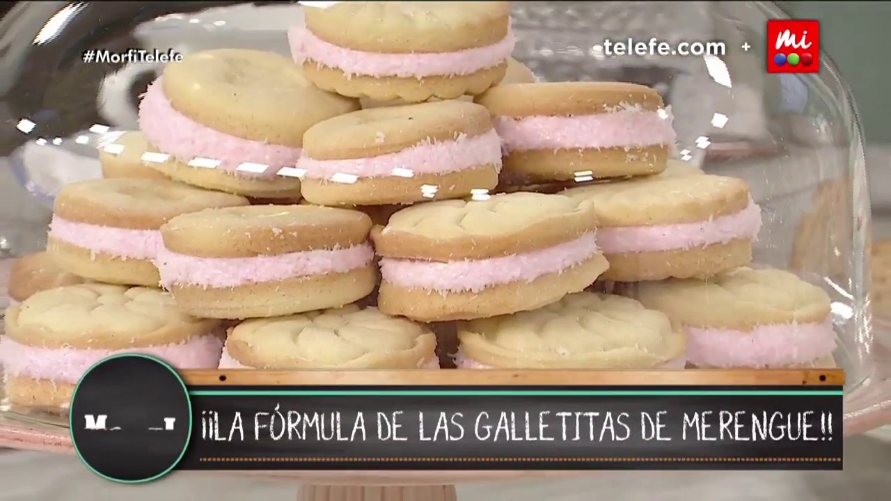 ¿Cómo cocinar galletitas merengadas? - Morfi - YouTube