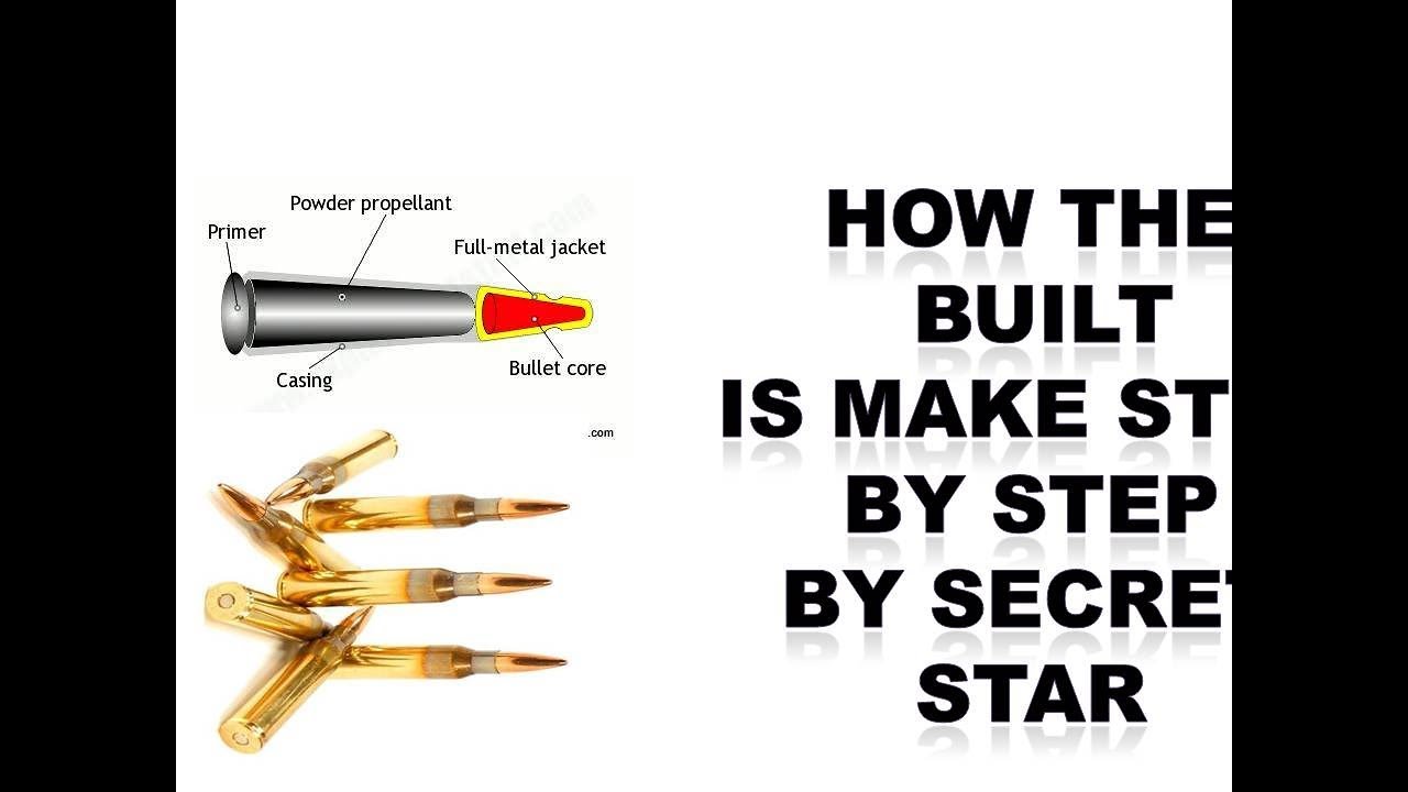 How bullet is made - material, manufacture, making By Secret Star - YouTube