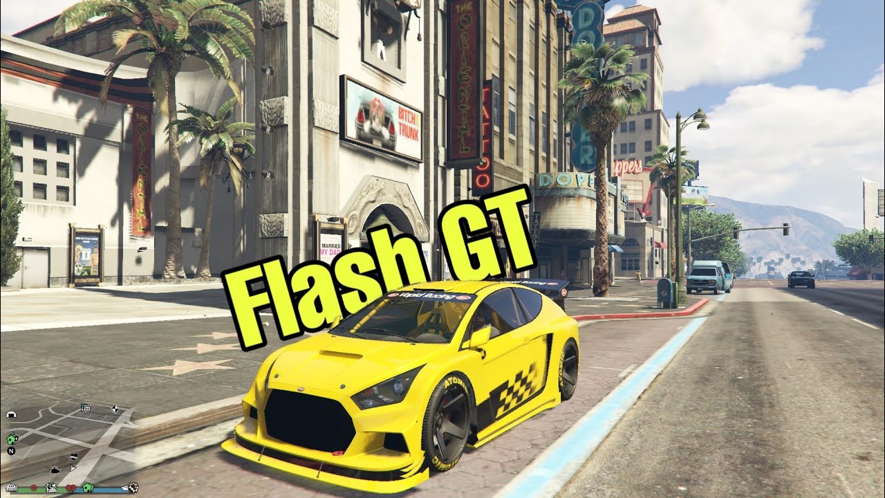 GTA 5 - DLC Vehicle Customization (Vapid Flash GT) and Review - YouTube