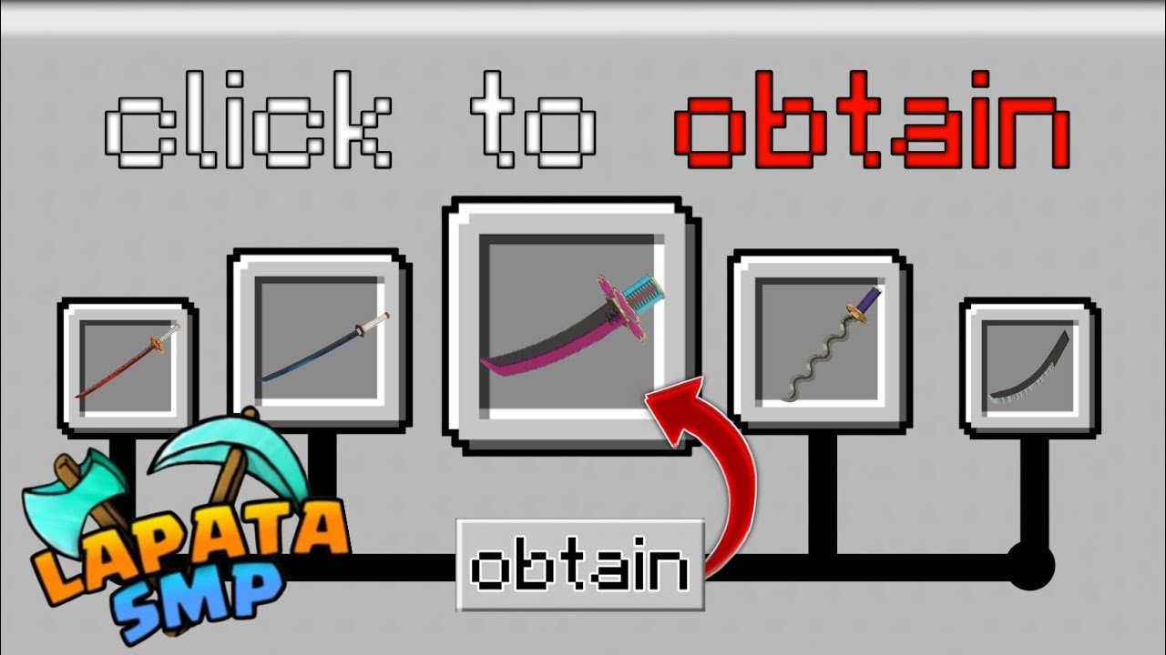 Demon slayer katana In this Minecraft smp - YouTube