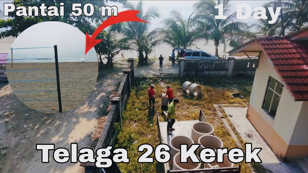 RAHSIA AIR TIDAK MASIN BERDEKATAN PANTAI MELAWI TELAGA 26 KEREK ! - YouTube