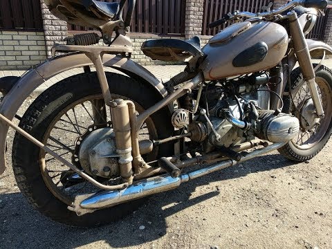 Ural M-61, Irbit (1961). Without running the engine. - YouTube