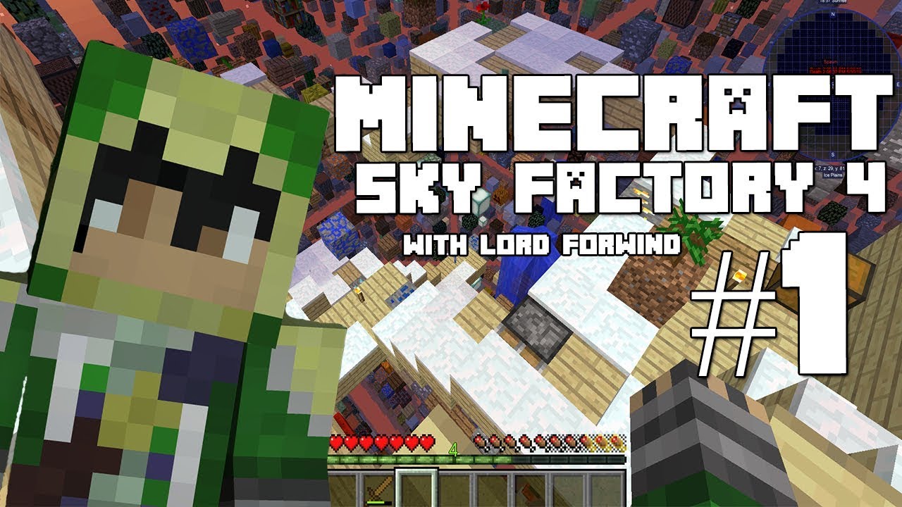 Minecraft Sky Factory 4 - Ep.1 The Skygrid! - YouTube