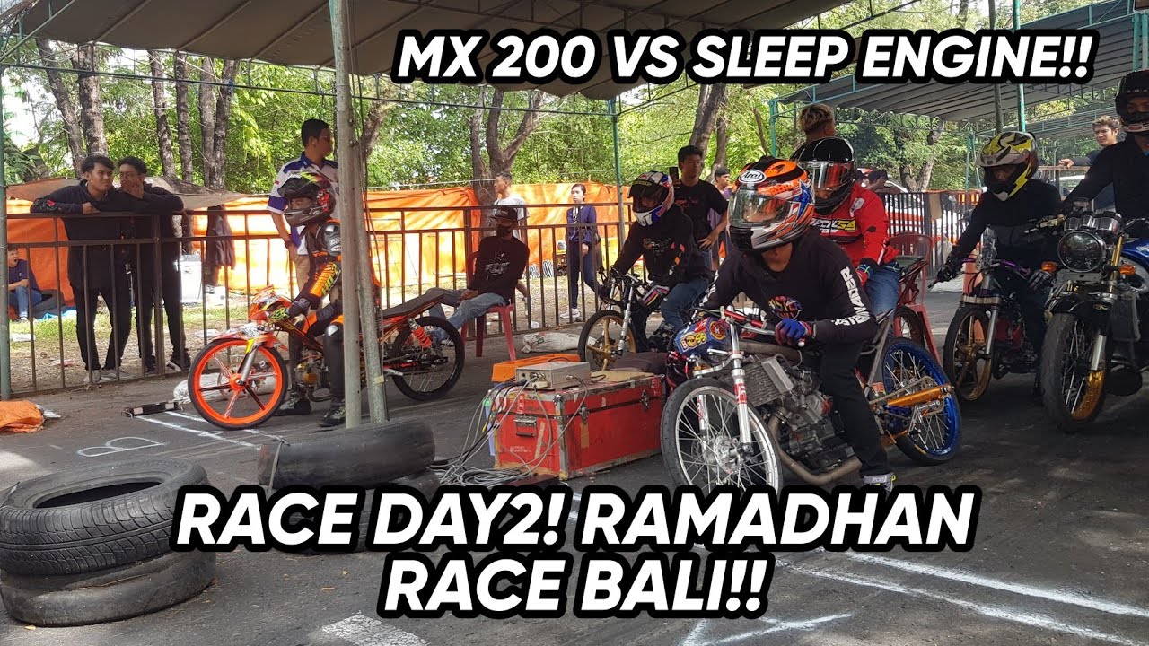MX 200 JOYO RACING VS SLEEP ENGINE BROILER!! PRE PRACTICE BALAP BALI ...