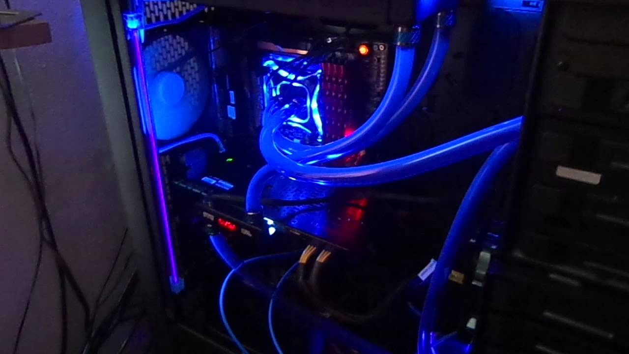 Custom Computer build sound activated - YouTube
