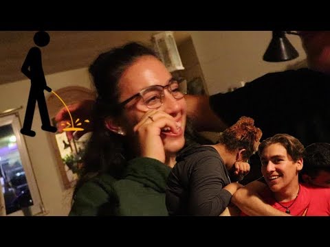 SHE PEED ON OUR FRIENDS FLOOR?!