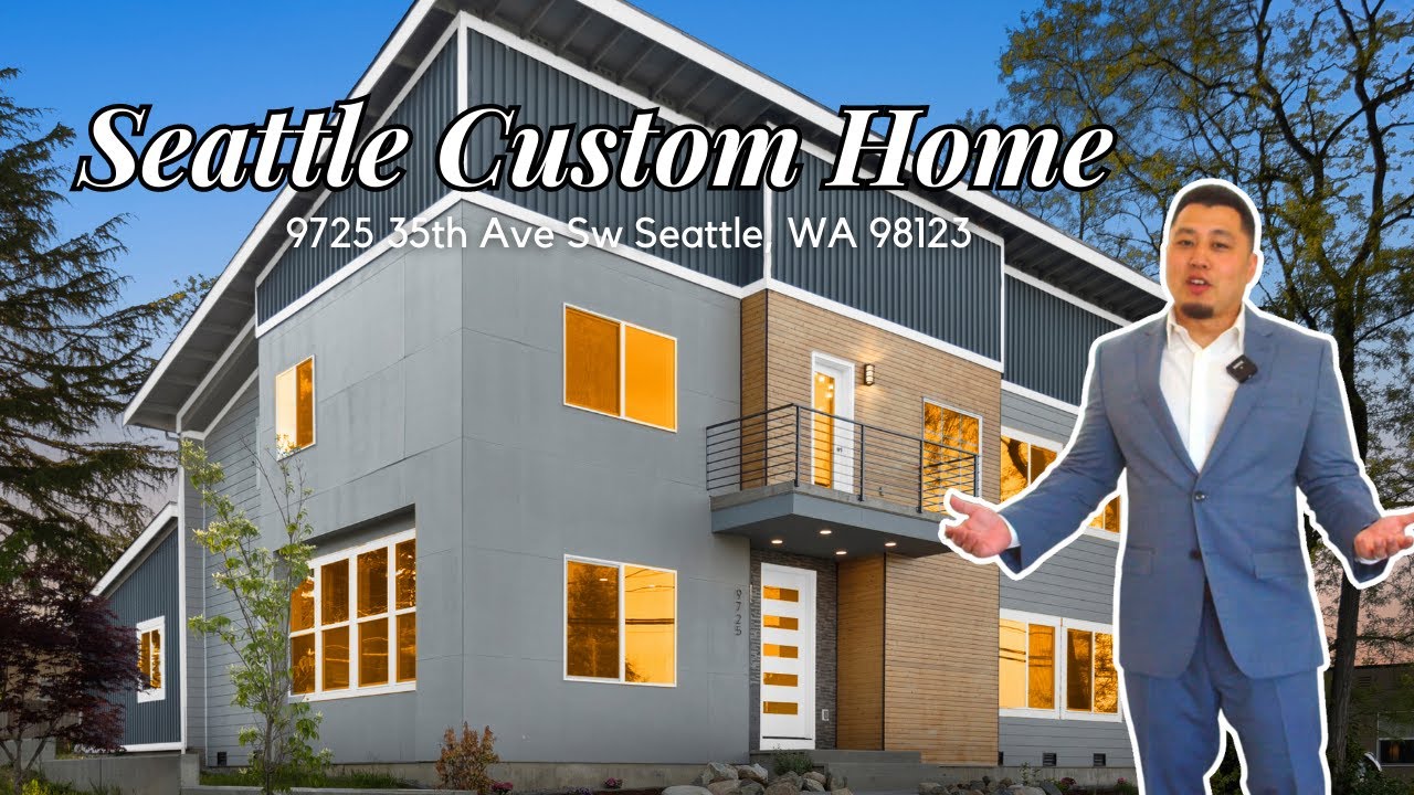 Stunning Modern Haven: Seattle's Finest New Construction Home Tour ...