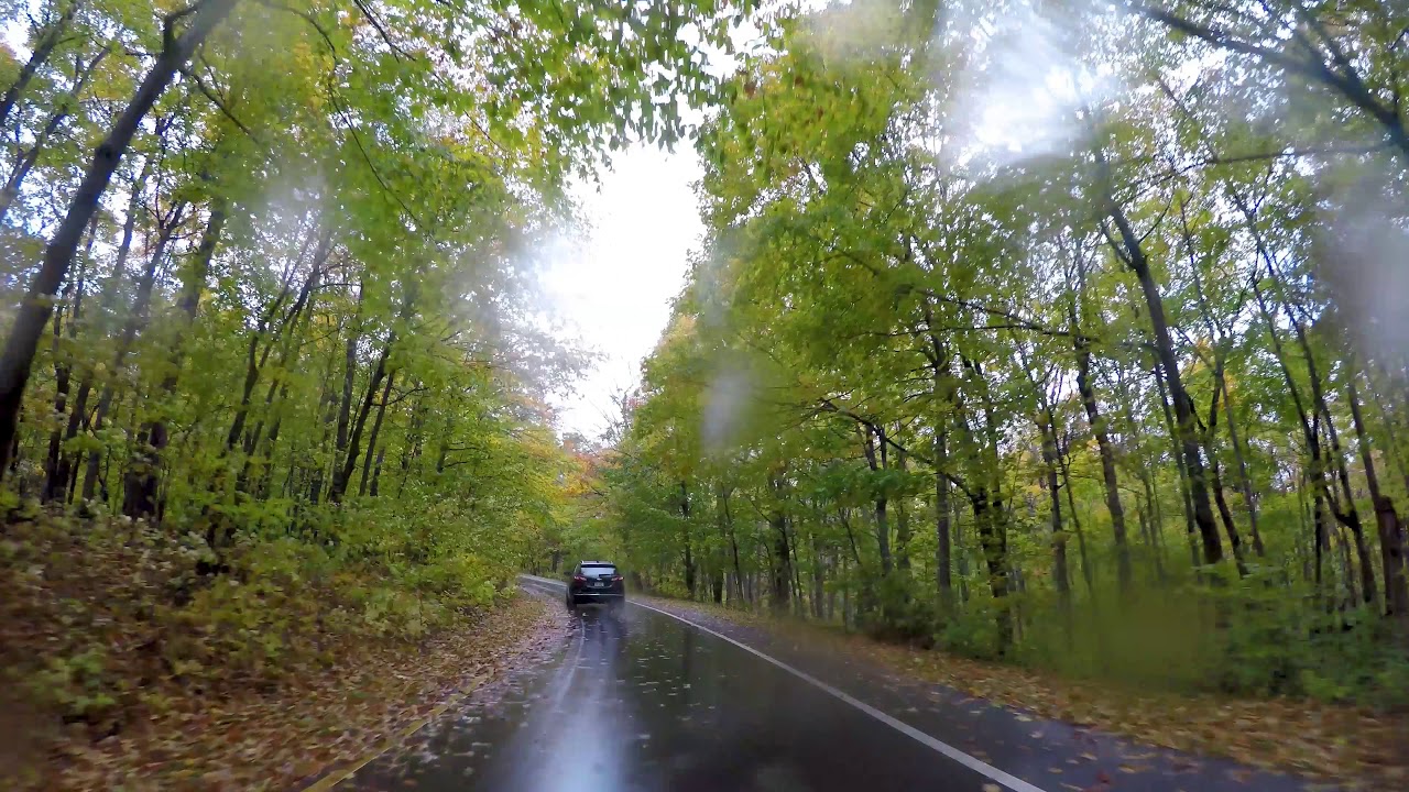 A fall tour of Pierce Stocking Scenic Drive - YouTube