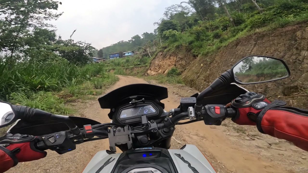 Deadly off-road with Dominar 400 || Off Road Riding || Random Rider || Random Event - YouTube