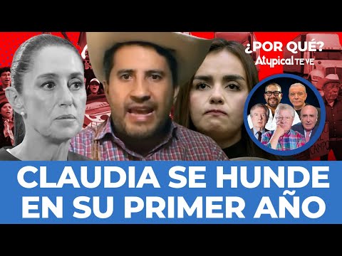 ¡DESASTRE EN EL PRIMER AÑO! Sheinbaum no puede ocultar la crisis por Carlos Manzo y otros escándalos