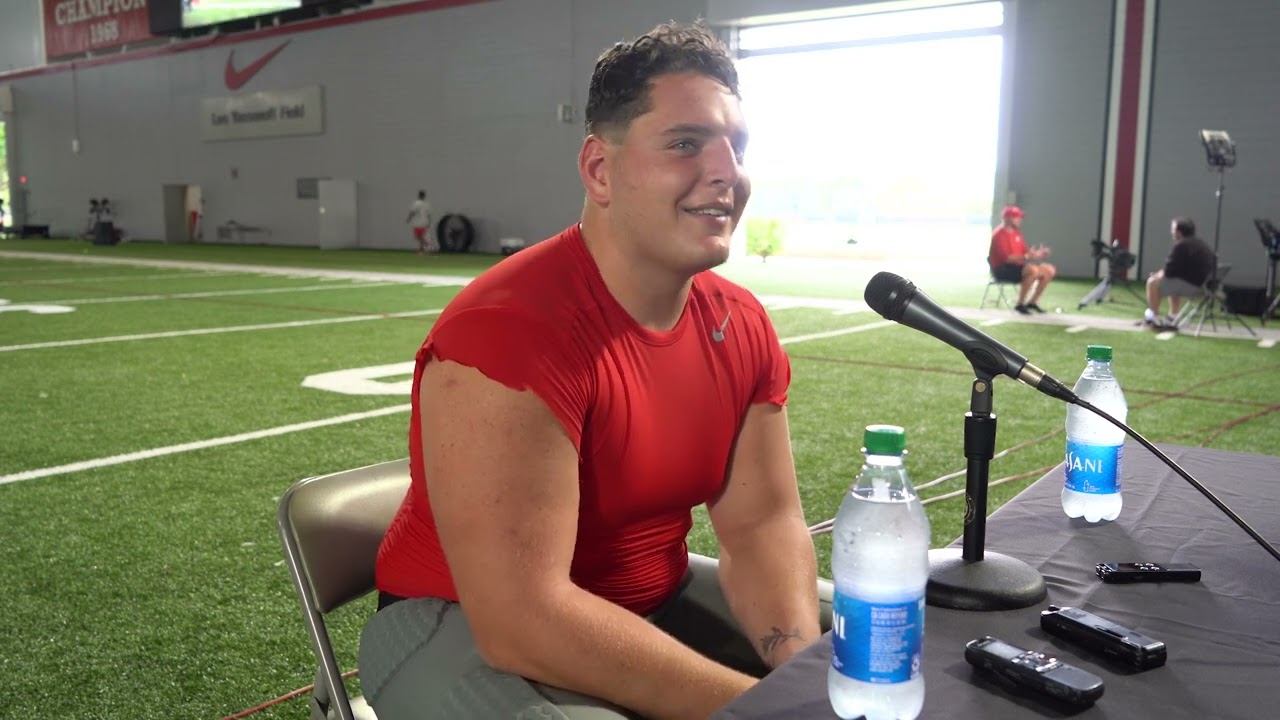 Luke Wypler: Ohio State center speaks about experience of offensive ...