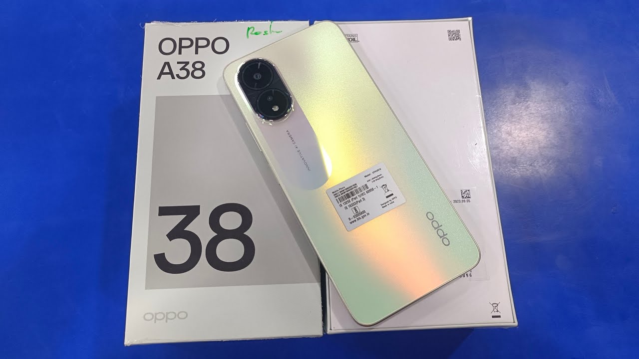 Oppo A38 Gold Unboxing, Camera First Look & Review 💥🔥 - YouTube