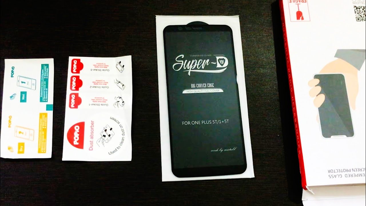 POPIO Screen Guard Installation | How To Install Popio Tempered Glass ...