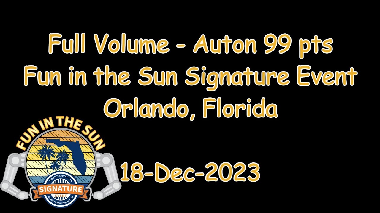 VIQRC - Full Volume - Auton 99 pts - YouTube