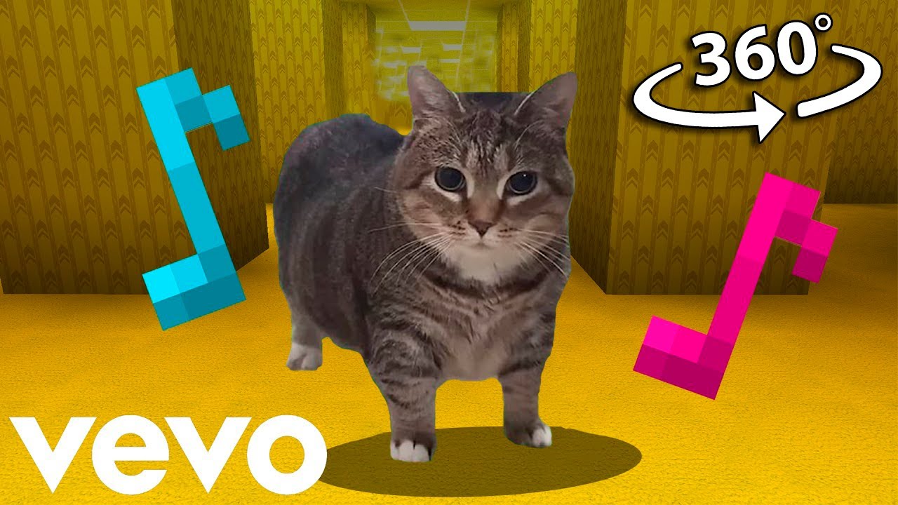 360º VR OIIA OIIA with Minecraft Sounds! (Spinning Cat) - YouTube Music
