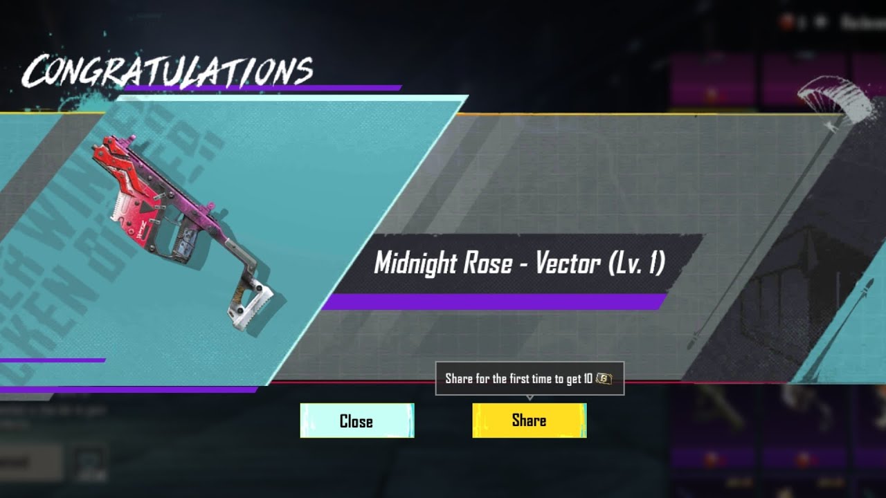 finally got Midnight Rose - Vector👌 from mythic forge event - YouTube