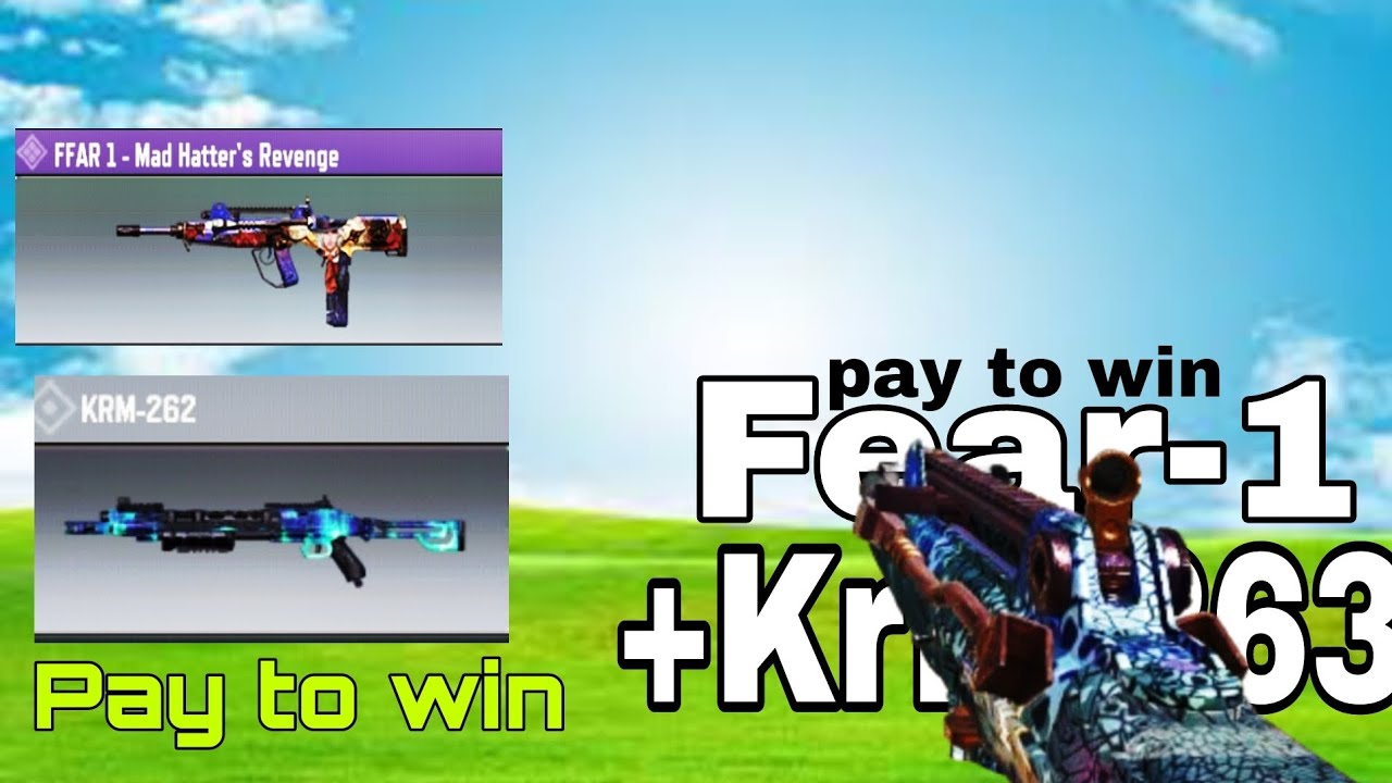 Fear-1 + krm 263 pay to win in codm - YouTube