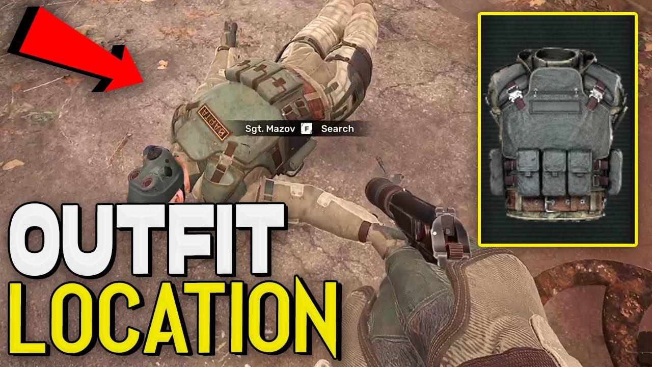 PSZ-20W Convoy Outfit Location Guide (Stalker 2) - YouTube