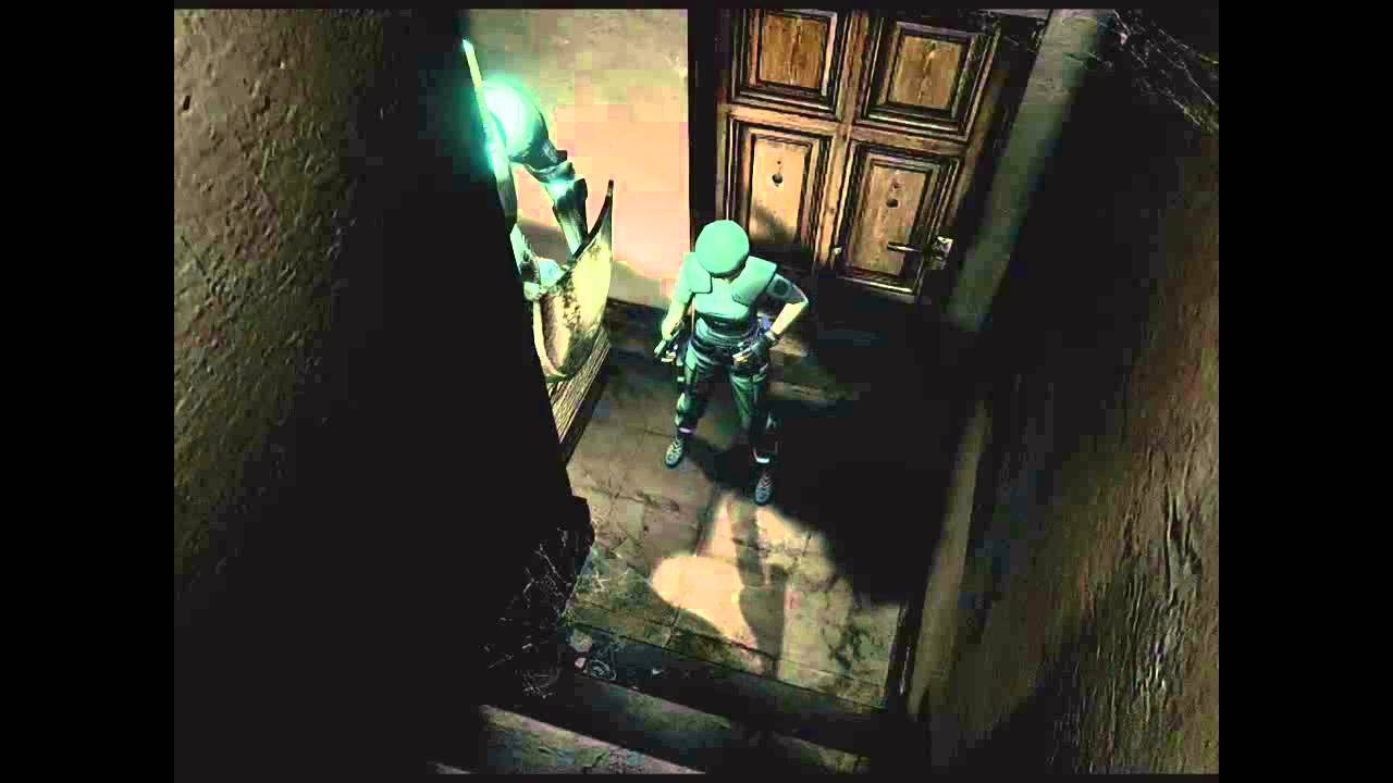 Resident Evil - First Encounter with Crimson Head - YouTube