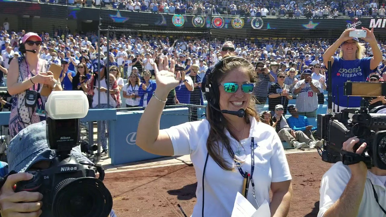 Opening Day Dodgers Game - YouTube