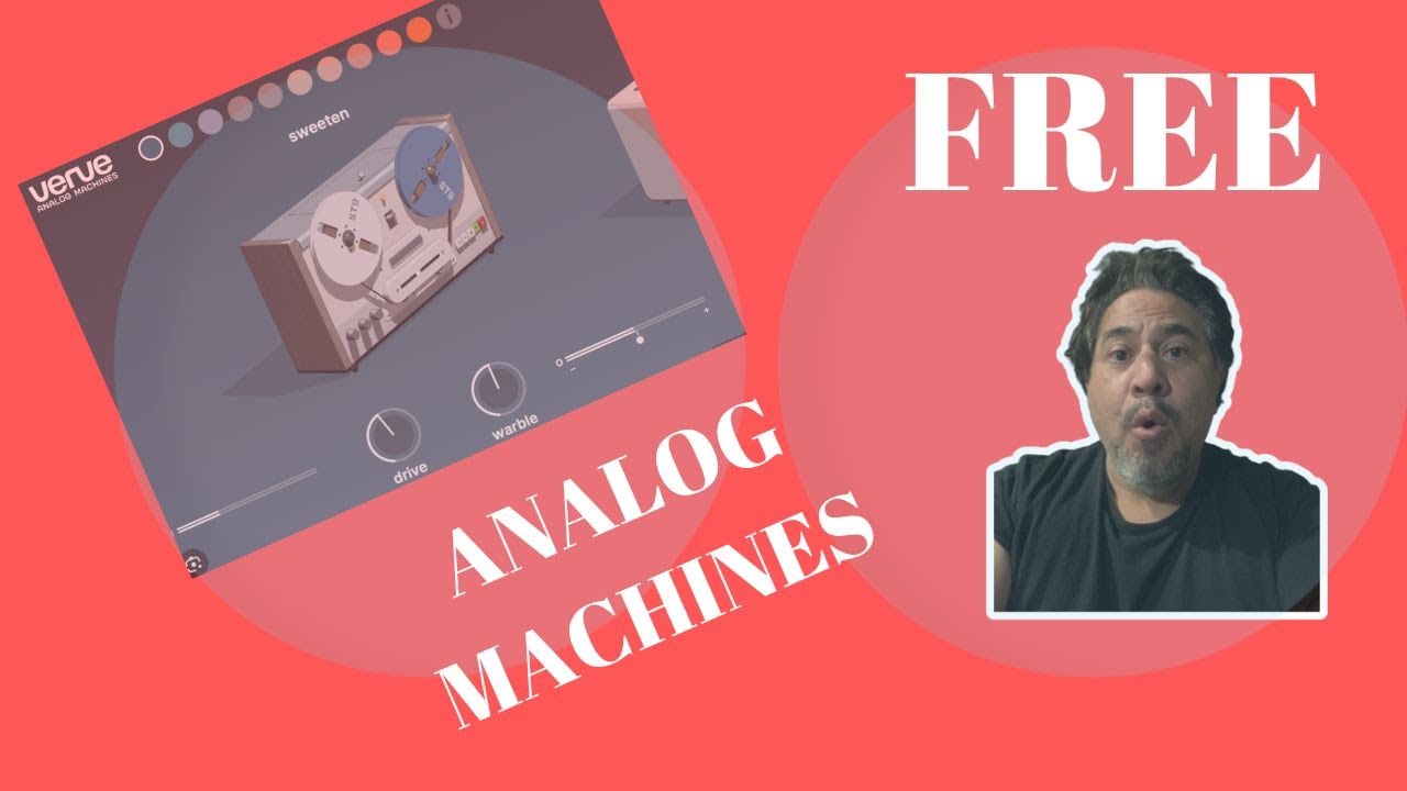 VERVE analog machines Universal Audio Gratis Studiosummx - YouTube