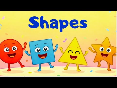 shapes song for kids | Learn shapes- Circle, Square ,Triangle & Star ...