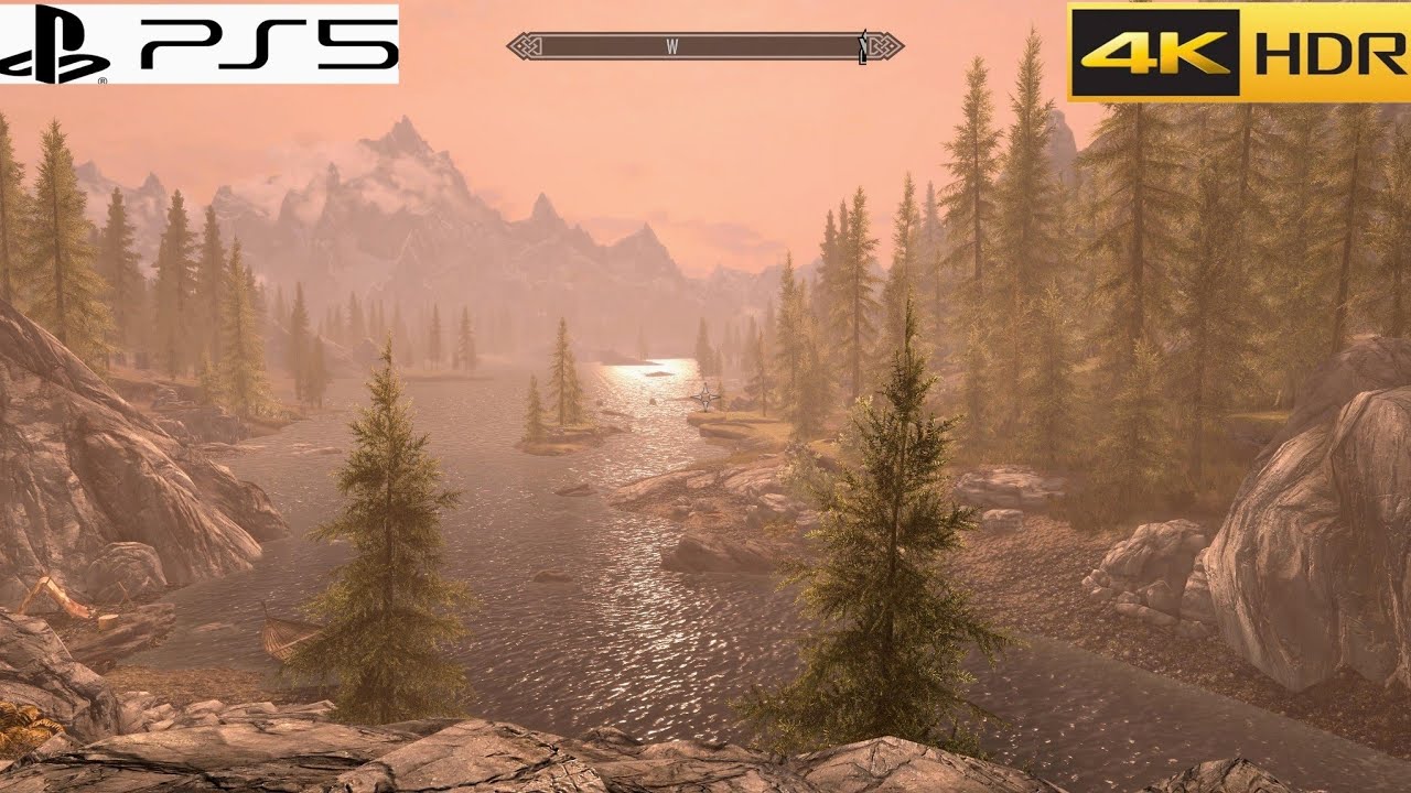 skyrim special edition ( ps5 version) looks like another gameplay [4K ...