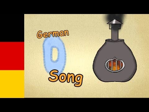 german language lessons for beginners - letter O-Song - german nursery ...
