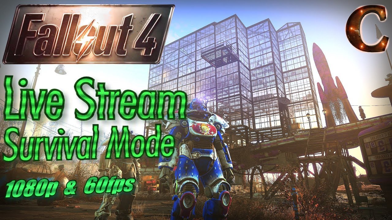 Fallout 4 Live Stream Survival Mode in 1080p 60fps, Part 40: The ...