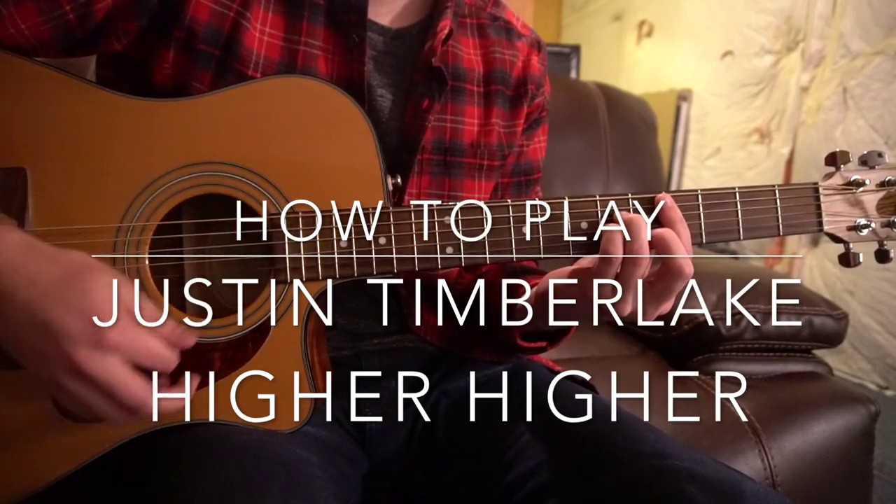 Higher Higher // Justin Timberlake // Easy Guitar Lesson - YouTube