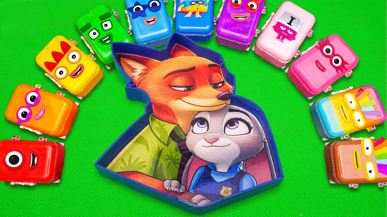 Satisfying ASMR | How to make Nick Judy Zootopia Bathtub by Mixing ...
