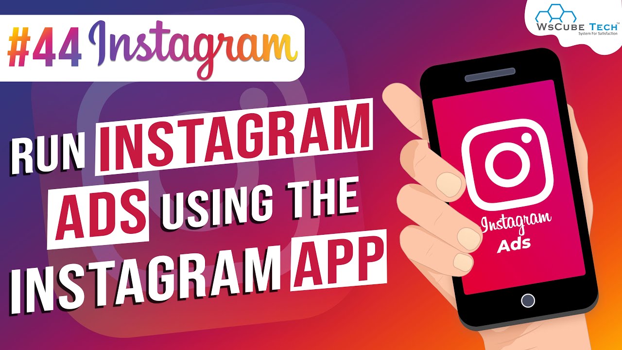 Create Instagram Ads using Instagram App #44 (Step by Step) - Instagram ...