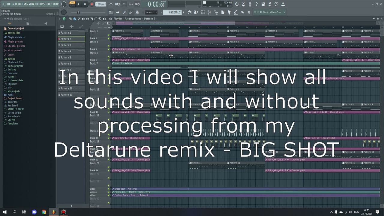 Fl Studio Project - BIG SHOT (Remix by EgorPetelin) - YouTube