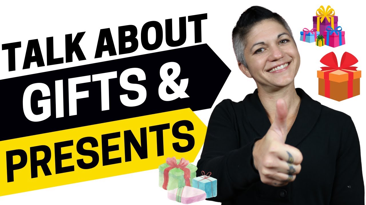 8+ Vocabulary for Gifts and Presents - YouTube