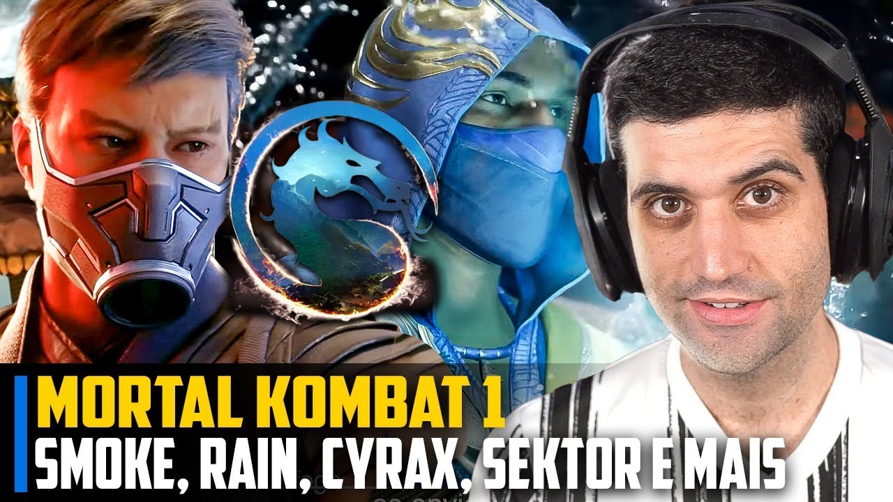 Mortal Kombat 1 - Smoke, Rain, Cyrax, Sektor e mais, NOVO TRAILER ALUCINANTE - YouTube