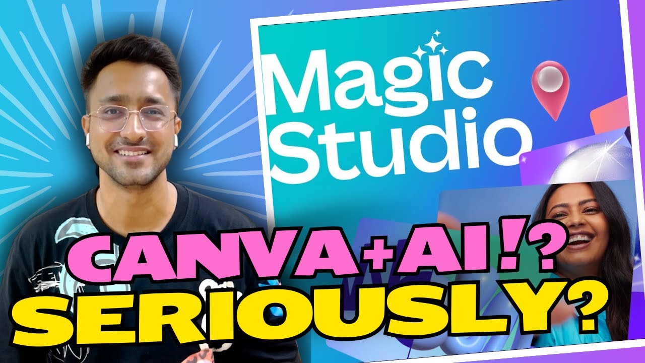 Canva's New AI Magic Studio Features Blew My Mind Away - YouTube