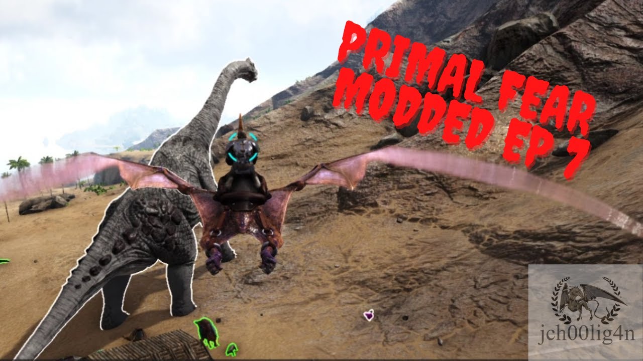 Alpha Brachiosaurus is THE WORST - ARK Primal Fear Modded Ep 7 - YouTube