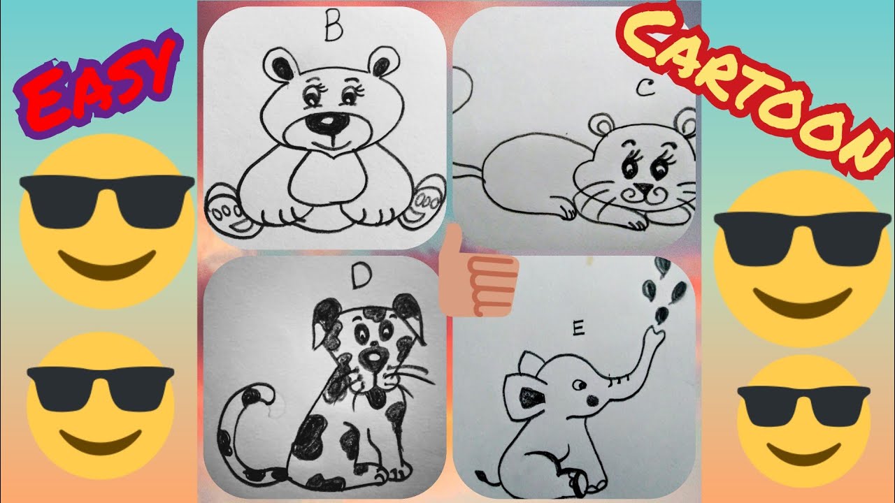 Easy drawing - YouTube