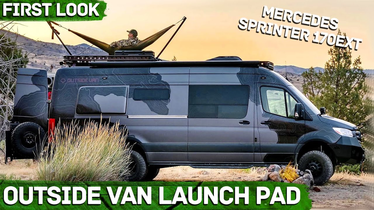2021 Outside VAN Launch Pad Mercedes-Benz 170EXT (Custom Van) - First ...