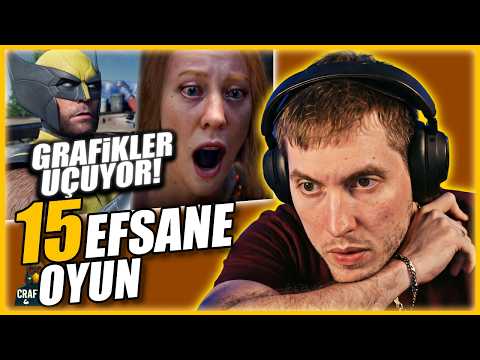 RRaenee | BÖYLE BİR GRAFİK KALİTESİ YOK! 15 ŞAHANE YENİ OYUN DUYURULDU |Tepki|@EnisKirazogluvideolar