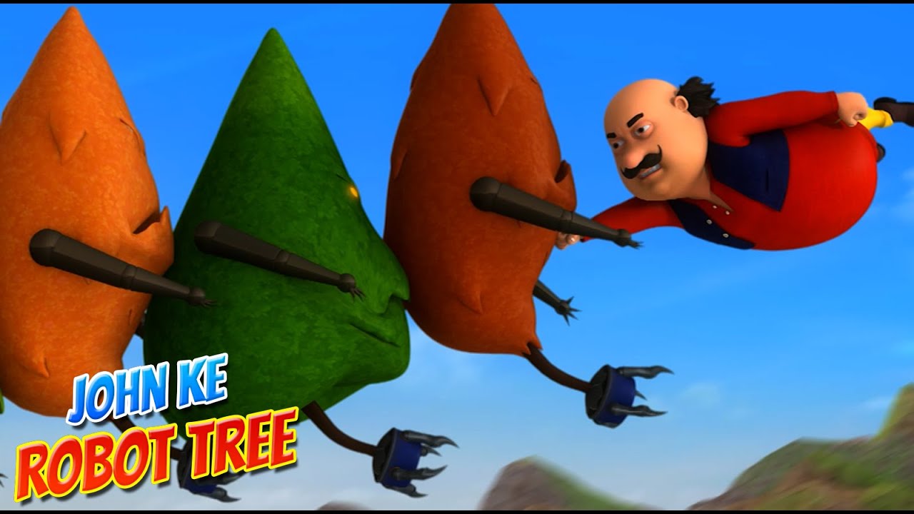 John के Trees को Motu और Patlu ने जड़ से Ukhada | Motu Patlu Cartoon ...