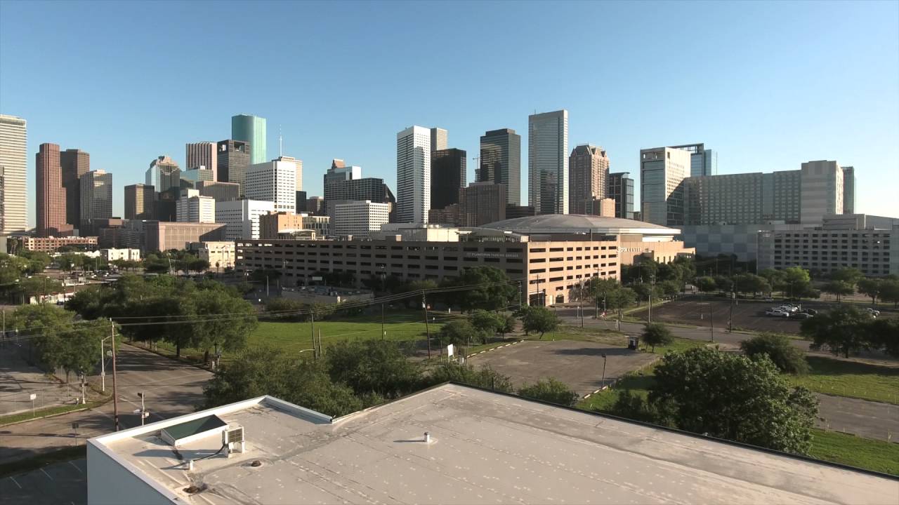 4K Drone Takeoff over Downtown Houston - Free 4K Video - YouTube