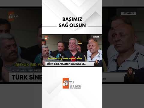 Türk sinemasının acı kaybı...  #atvhaber #kadirinanır