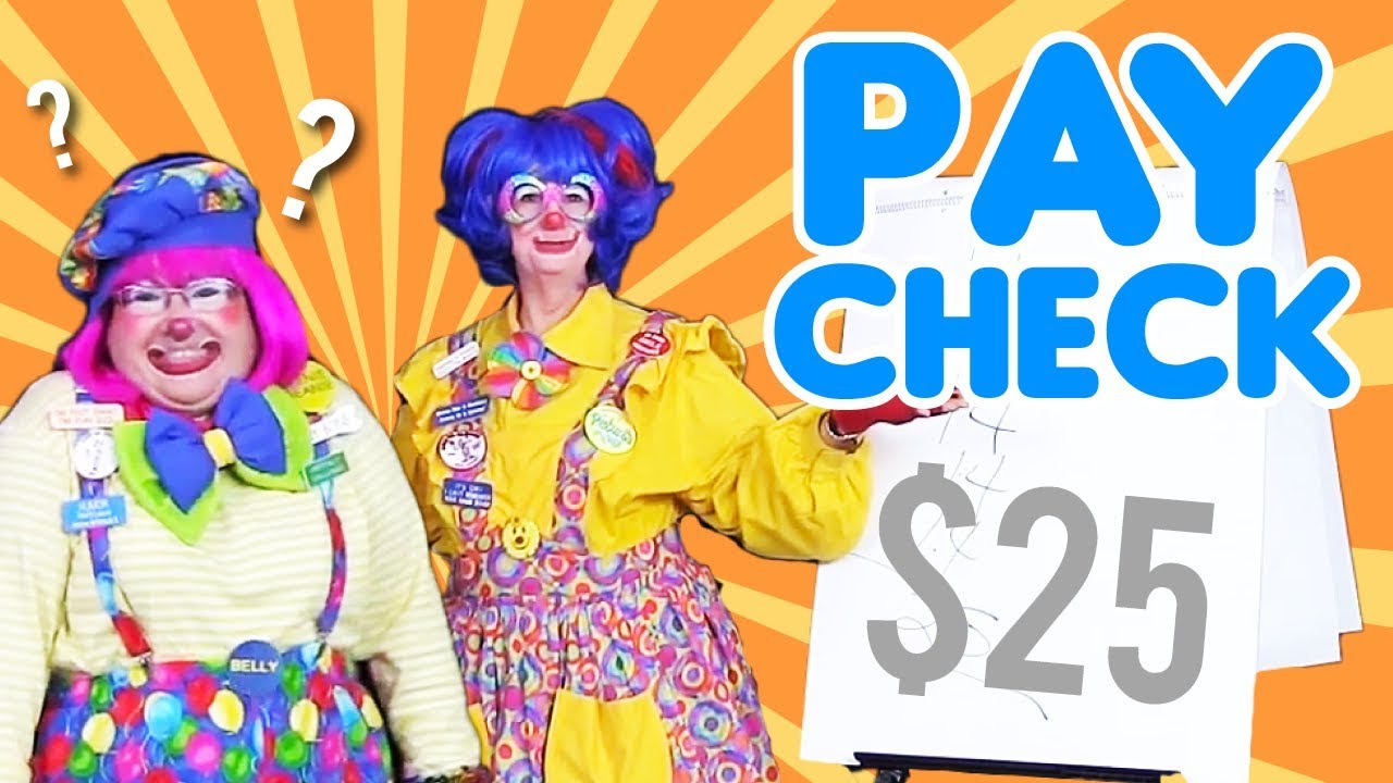 Pay Check Clown Skit by Call Us Clowns - YouTube