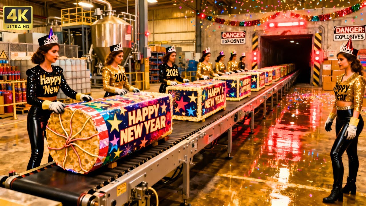 Inside A Modern Fireworks Factory: Making Massive Aerial Shells For New ...